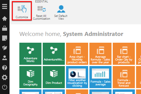 Using the home screen | Get Started | Documentation | Learning