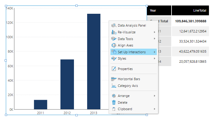 Set Up A Filter Interaction Interactions Create And View Content Documentation Learning