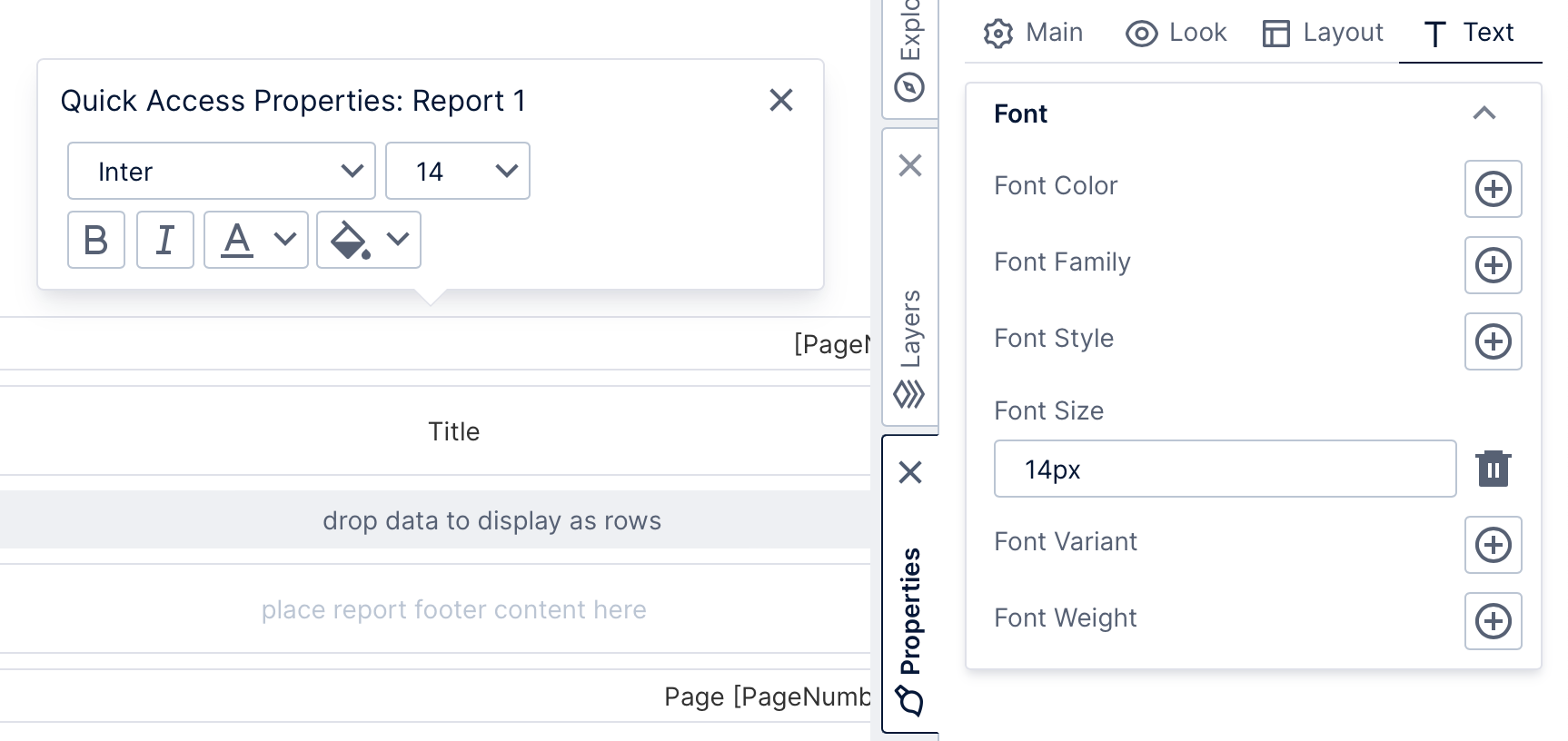 Designing an inventory report | Create & View Content | Documentation ...