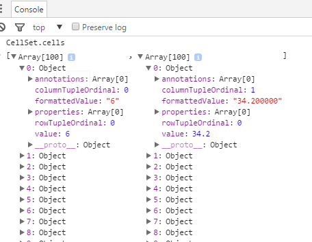 Read data from a visualization by script | How-To | Create & View ...