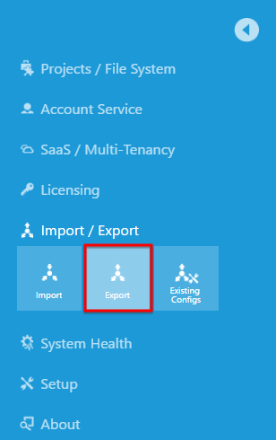 Import and export a project | Administration, Configuration & Customization | Documentation ...