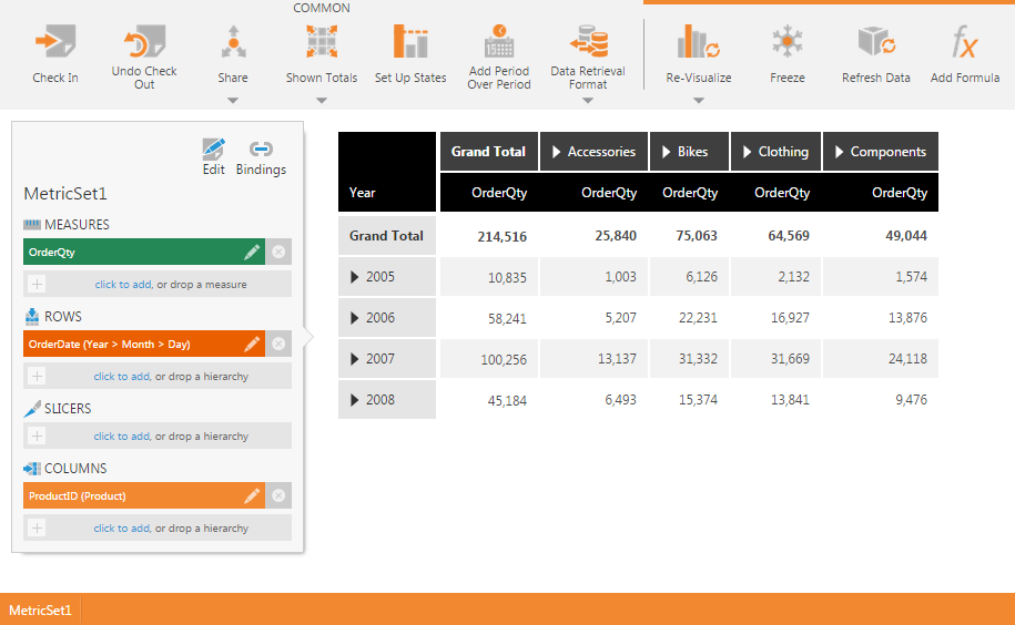 Using A Table Visualization Data Visualizations Documentation