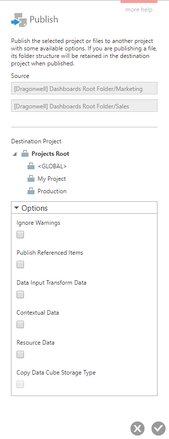 Working with projects | Share & Collaborate | Documentation | Learning