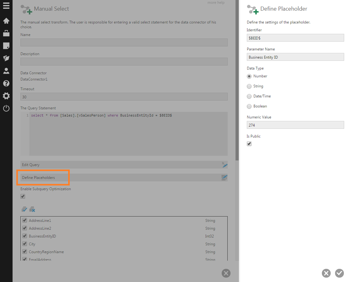 Using Manual Select placeholders | Data Cubes | Support Articles ...