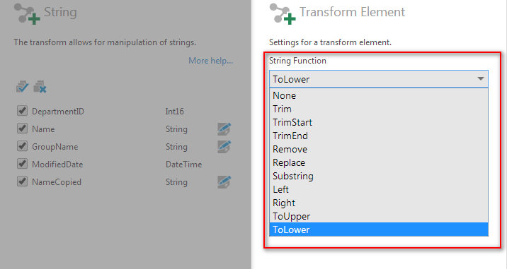 String Common Transforms Cleanse Consolidate And Modify Data Documentation Learning