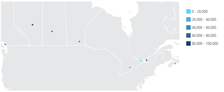 Displaying symbols on a map | How-To | Data Visualizations | Documentation | Learning