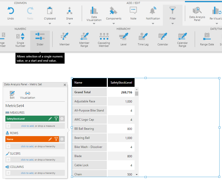 Using A Slider Filter Filters Create And View Content Documentation 2821